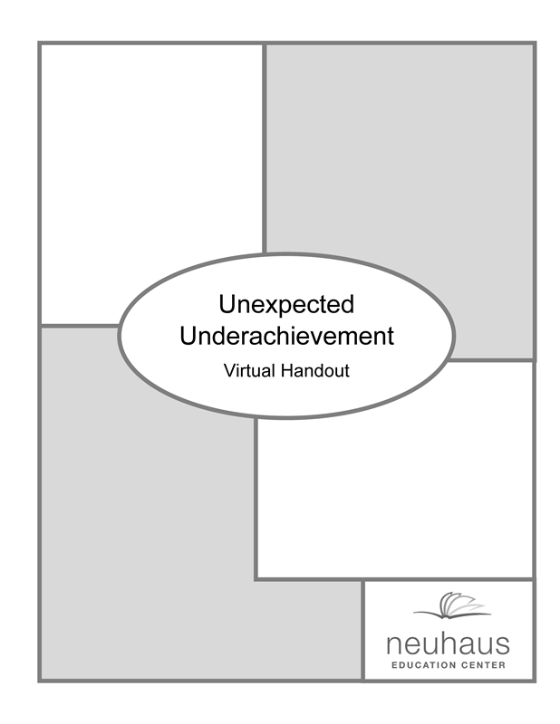 educational underachievement